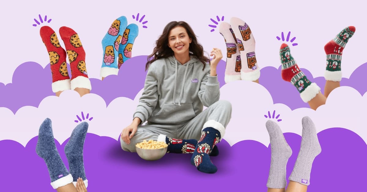 The Foozie | Super Soft Slipper Socks